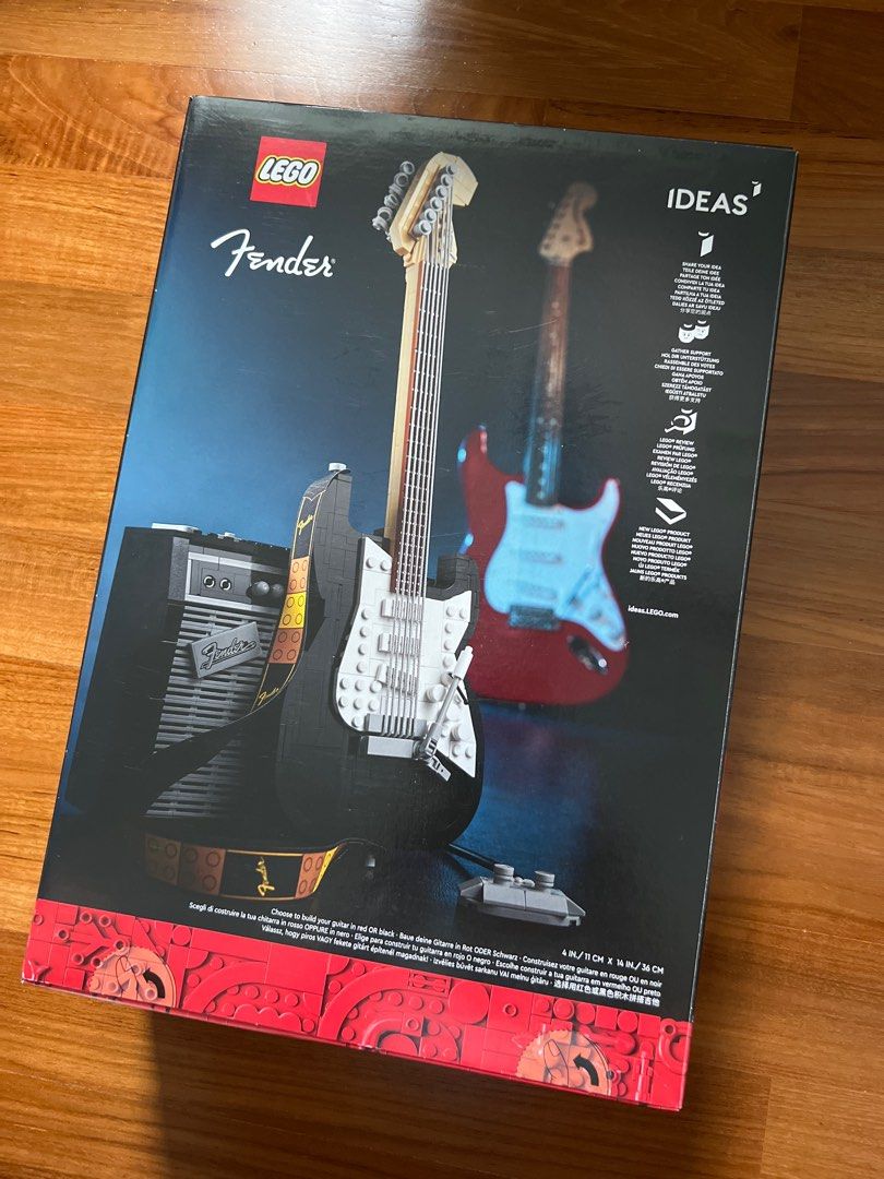 Lego Ideas Fender Stratocaster, Hobbies & Toys, Toys & Games on Carousell