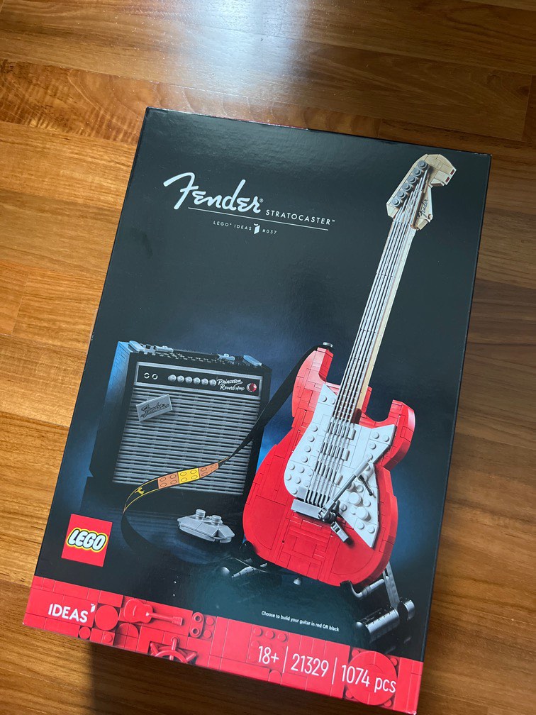 Lego Ideas Fender Stratocaster, Hobbies & Toys, Toys & Games on Carousell