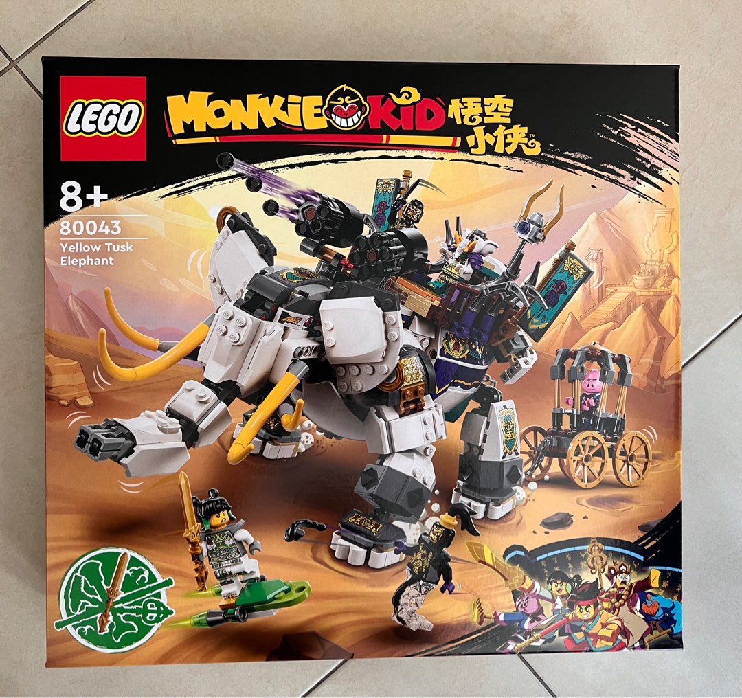 Lego Monkie Kid 80043 Yellow Tusk Elephant, Hobbies & Toys, Toys ...