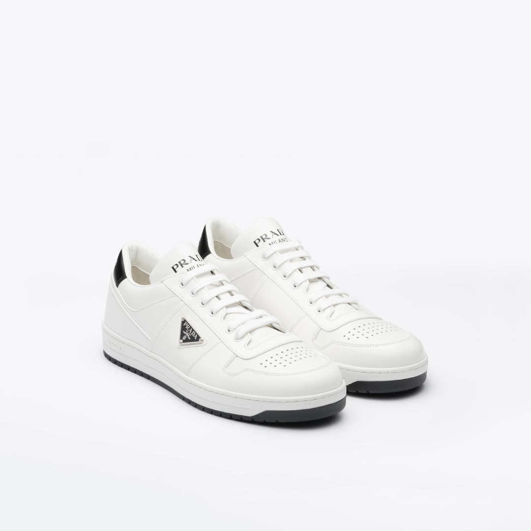 LF/WTB Prada Downtown leather sneakers size 44, Men's Fashion, Footwear ...
