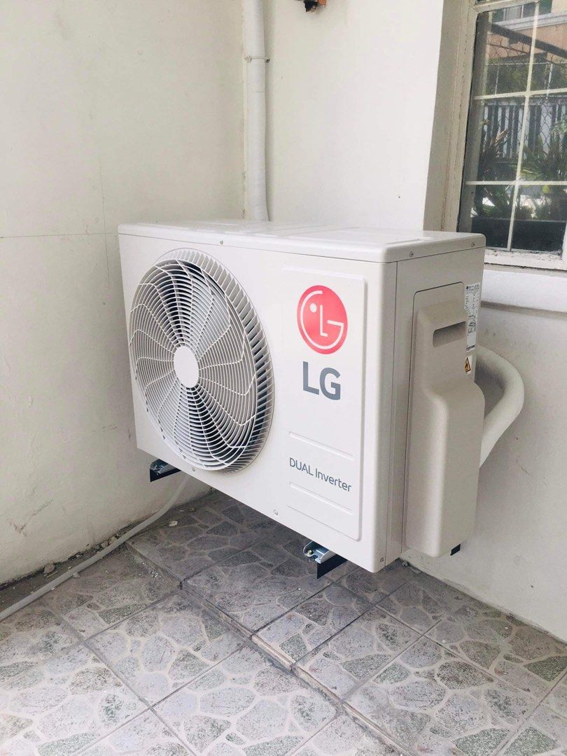 Lg split type inverter air conditioning unit, TV & Home Appliances, Air Conditioning and Heating ...