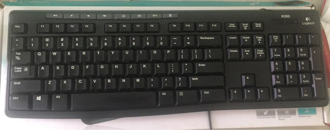 LOGITECH USB KEYBOARD, Computers & Tech, Parts & Accessories, Other ...