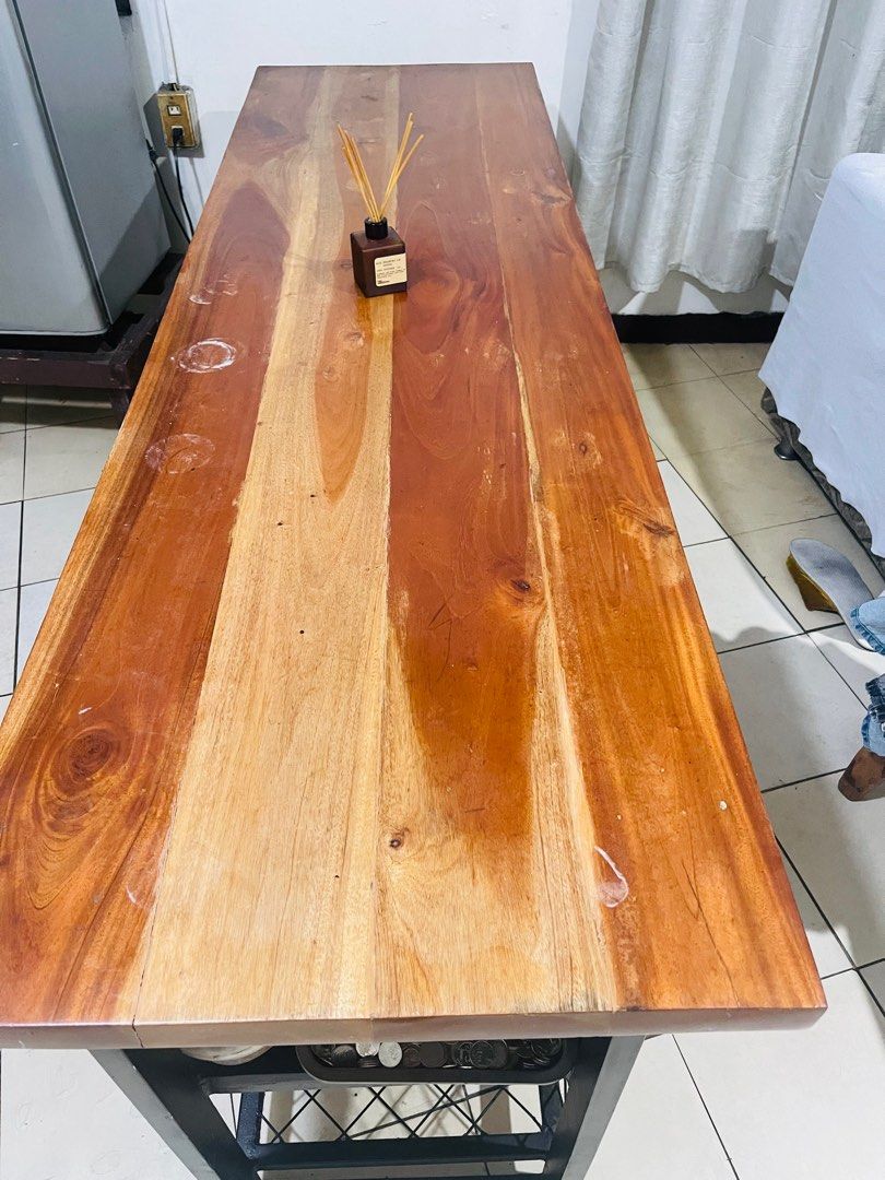 Long table/ working table / Bar table, Furniture & Home Living ...