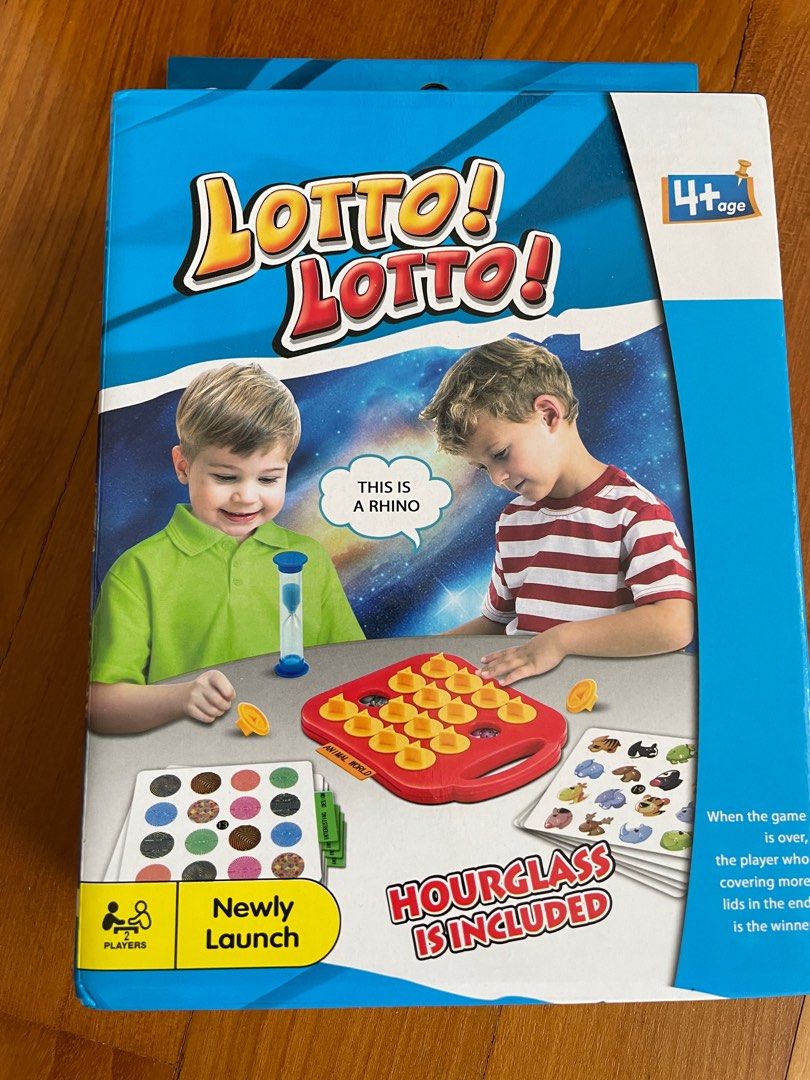 Lotto Game, Hobbies & Toys, Toys & Games on Carousell