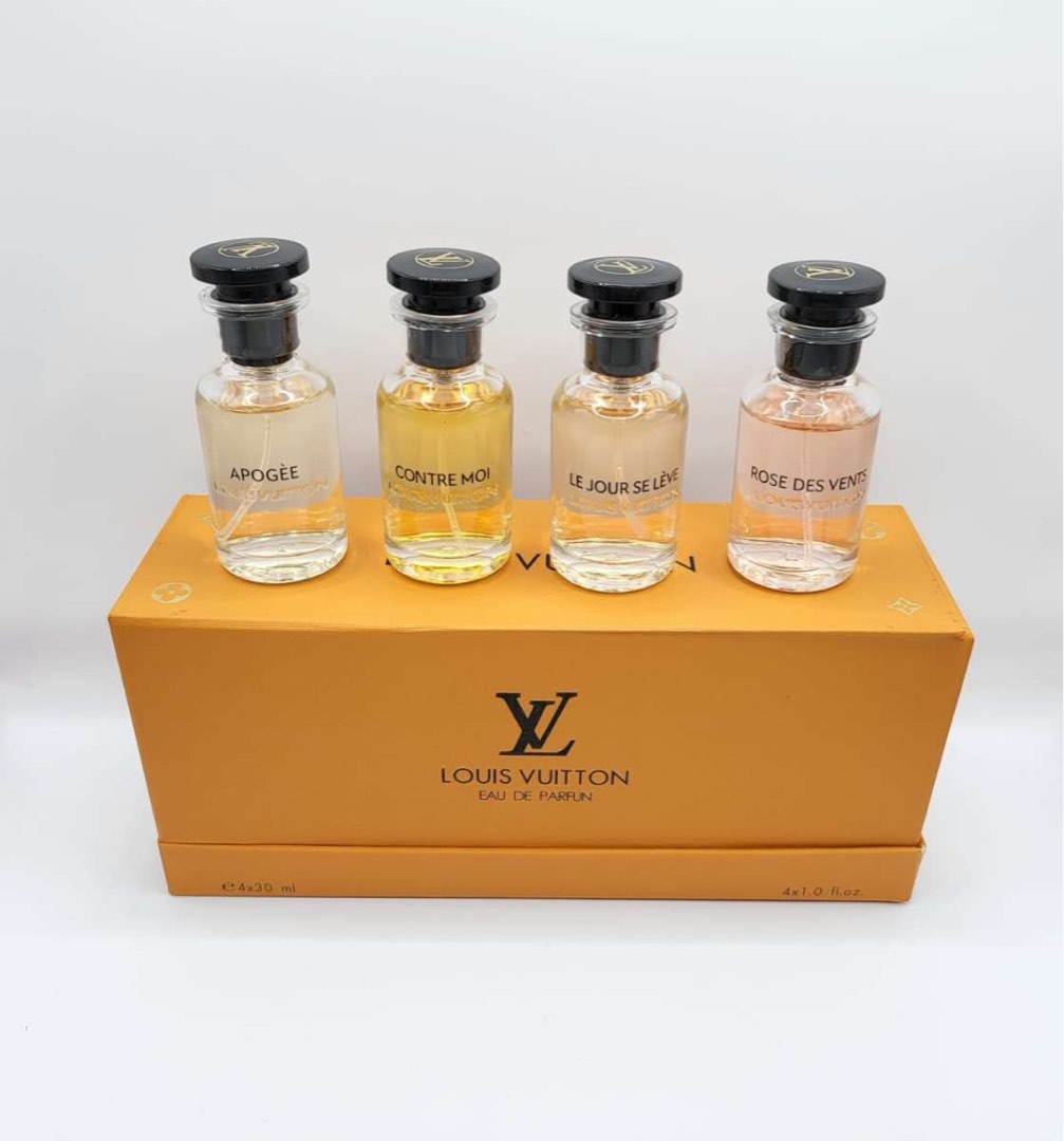 LOUIS VUITTON PERFUME SET 4in1, Beauty & Personal Care, Fragrance ...