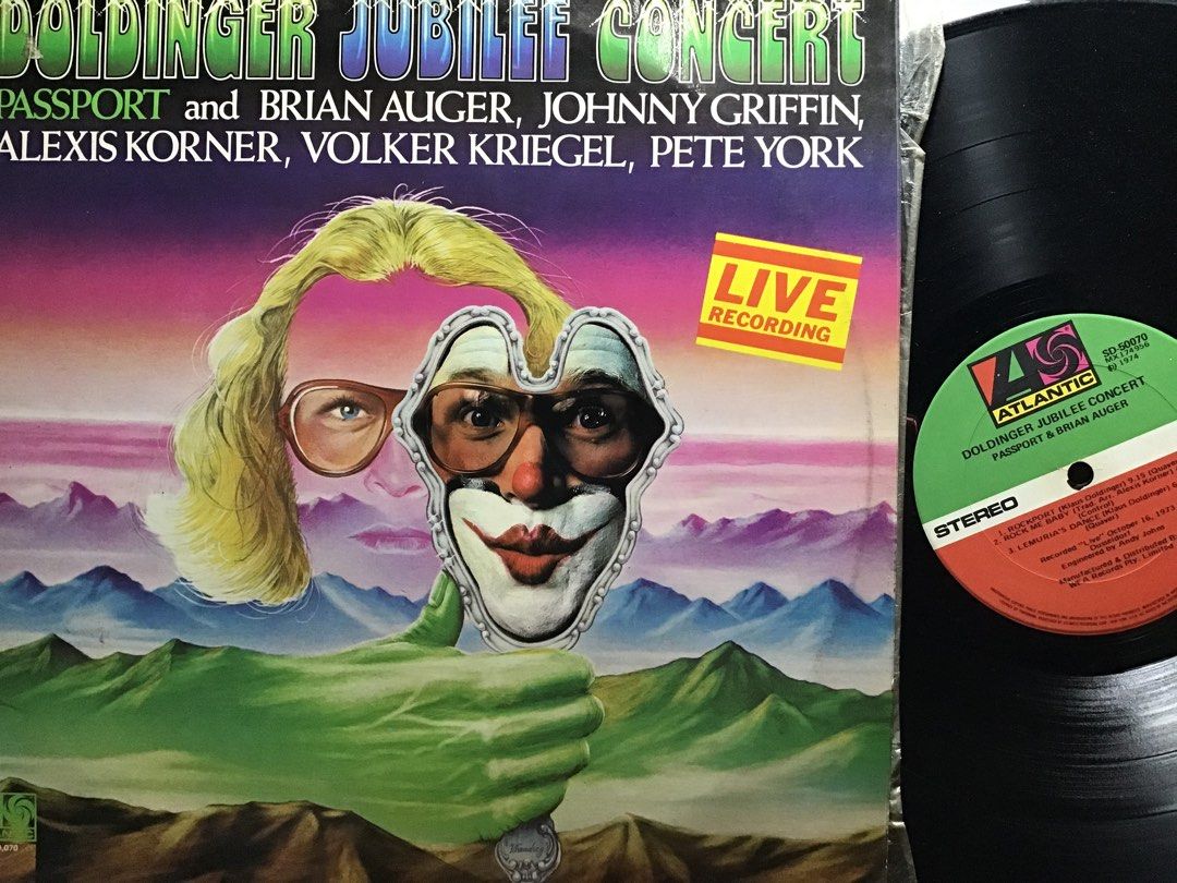 LP Passport Alexis Corner Brian Auger - Doldinger Jubilee OOP VINYL ...