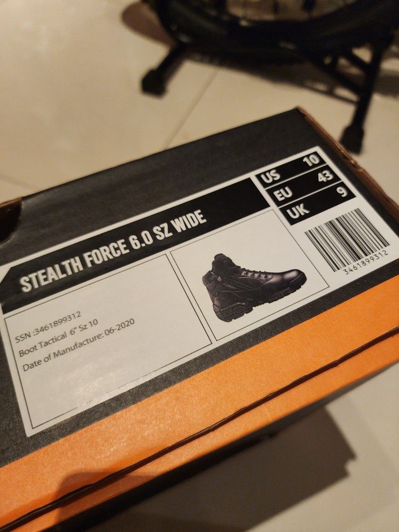 Magnum Stealth Force 6.0, Men's Fashion, Footwear, Boots on Carousell