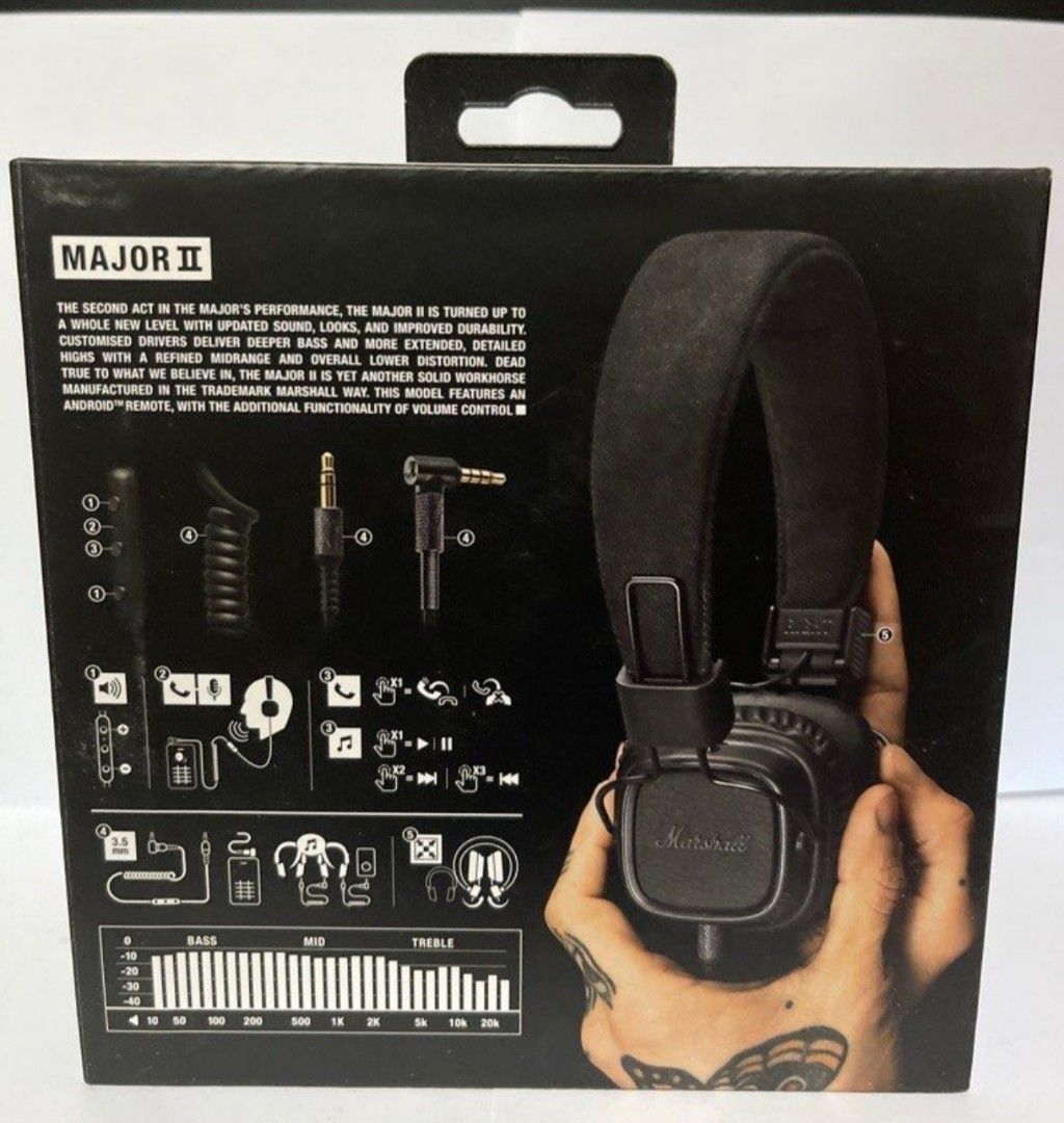 Marshall Major ii, Mobile Phones & Gadgets, Other Gadgets on Carousell