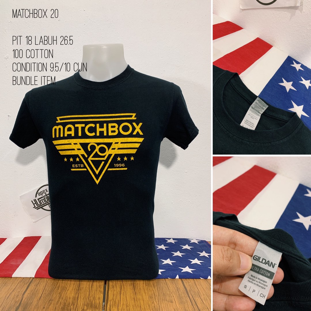 MATCHBOX 20, Men's Fashion, Tops & Sets, Tshirts & Polo Shirts on Carousell