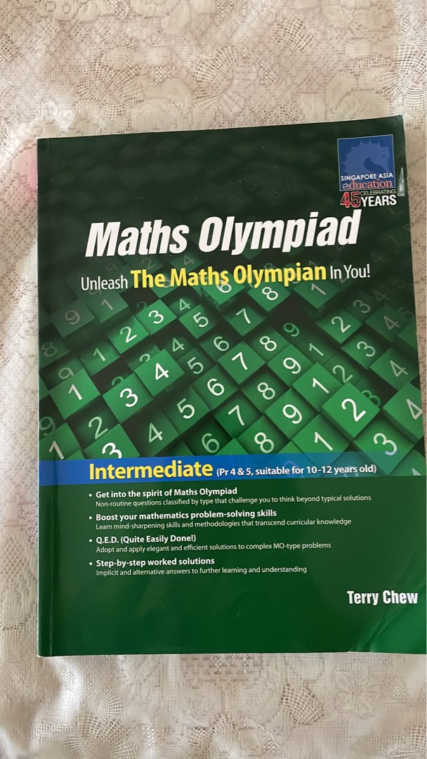 Math olympiad book, Hobbies & Toys, Books & Magazines, Textbooks on ...