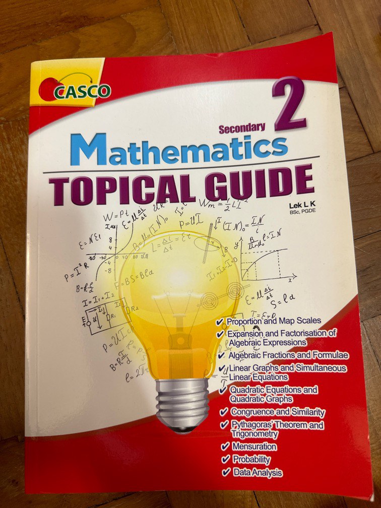 Math Sec 2, Hobbies & Toys, Books & Magazines, Assessment Books on ...
