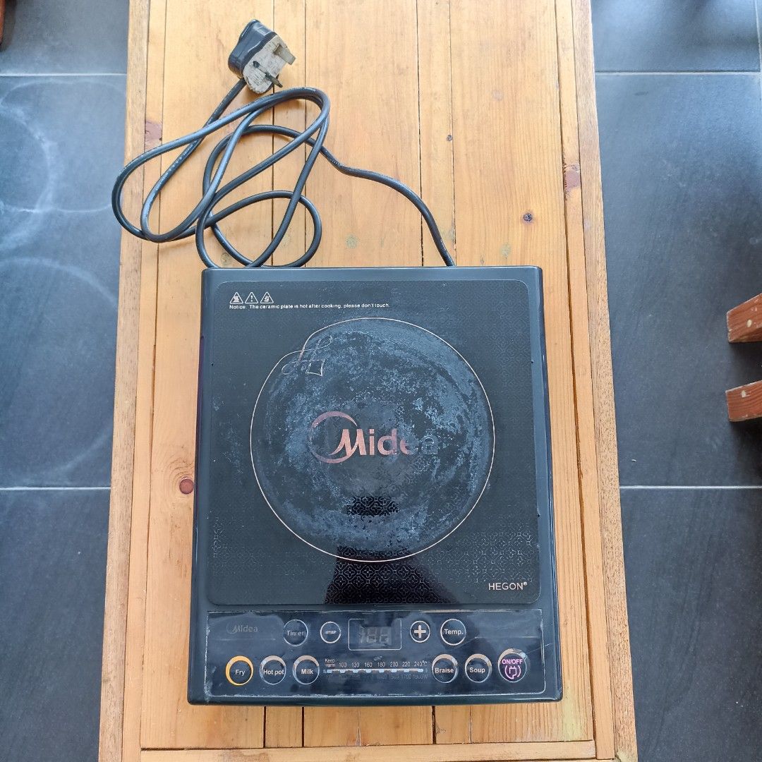 MIDEA INDUCTION COOKER, TV & Home Appliances, Kitchen Appliances ...