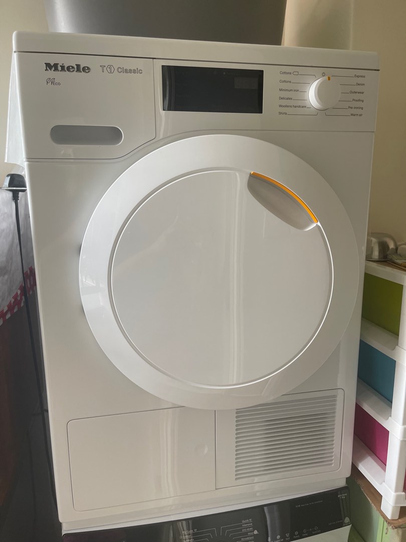 MIELE T1 classic dryer, TV & Home Appliances, Washing Machines and Dryers on Carousell