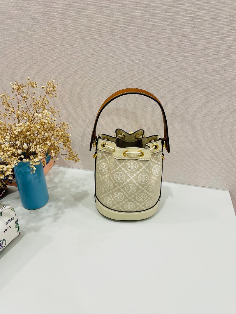 MINI T MONOGRAM BUCKET BAG, Women's Fashion, Bags & Wallets, Cross-body ...