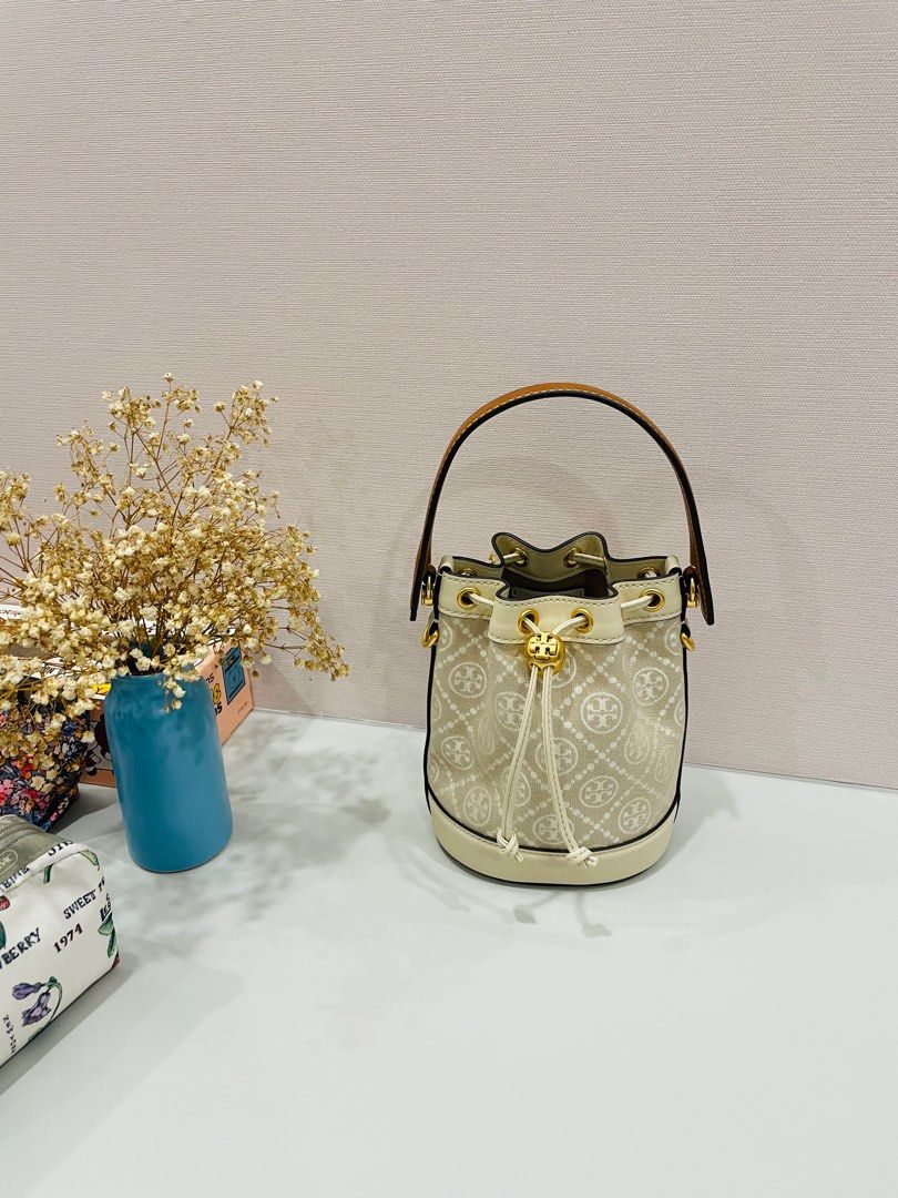 MINI T MONOGRAM BUCKET BAG, Women's Fashion, Bags & Wallets, Cross-body ...
