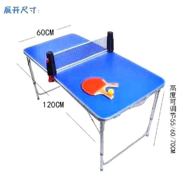 Mini Table Tennis Table + 4 ping pong ball + 2 racquet, Furniture ...