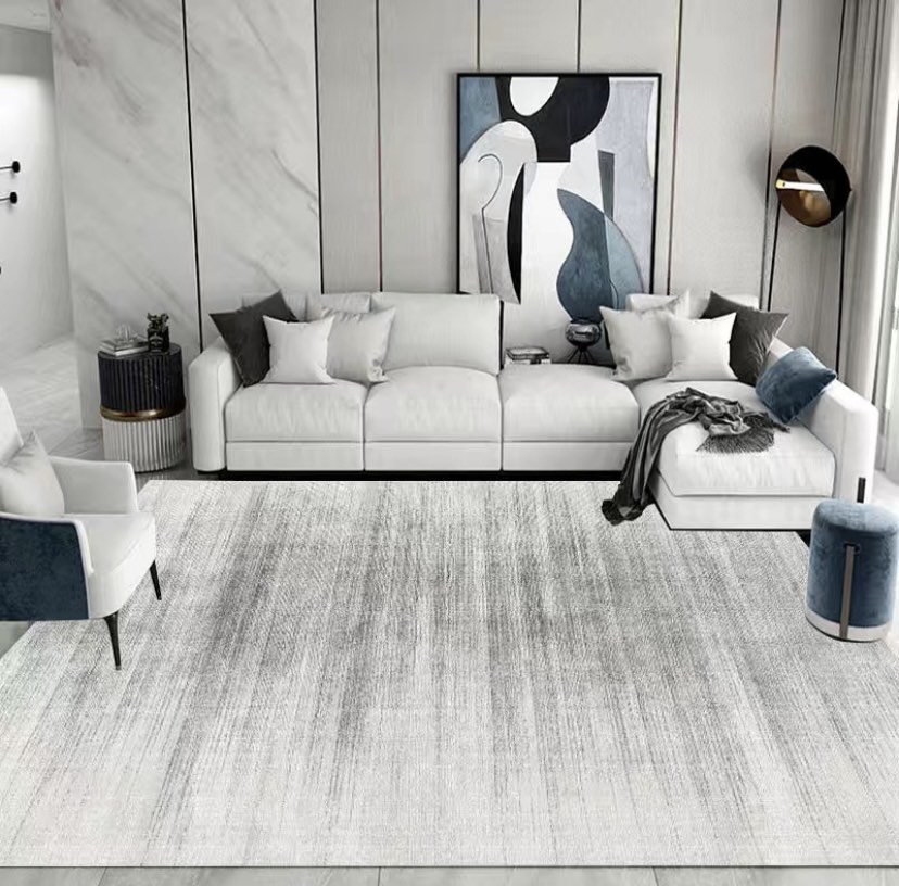 [Brand New!] Modern Nordic Grey Carpet, Furniture & Home Living, Home ...