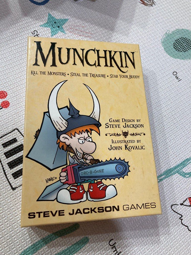 Munchkin Boardgame, Hobbies & Toys, Toys & Games on Carousell