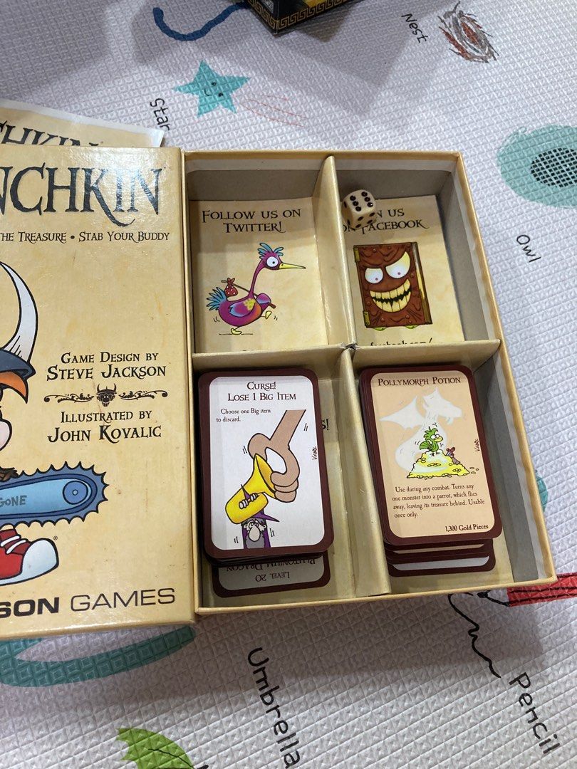 Munchkin Boardgame, Hobbies & Toys, Toys & Games on Carousell
