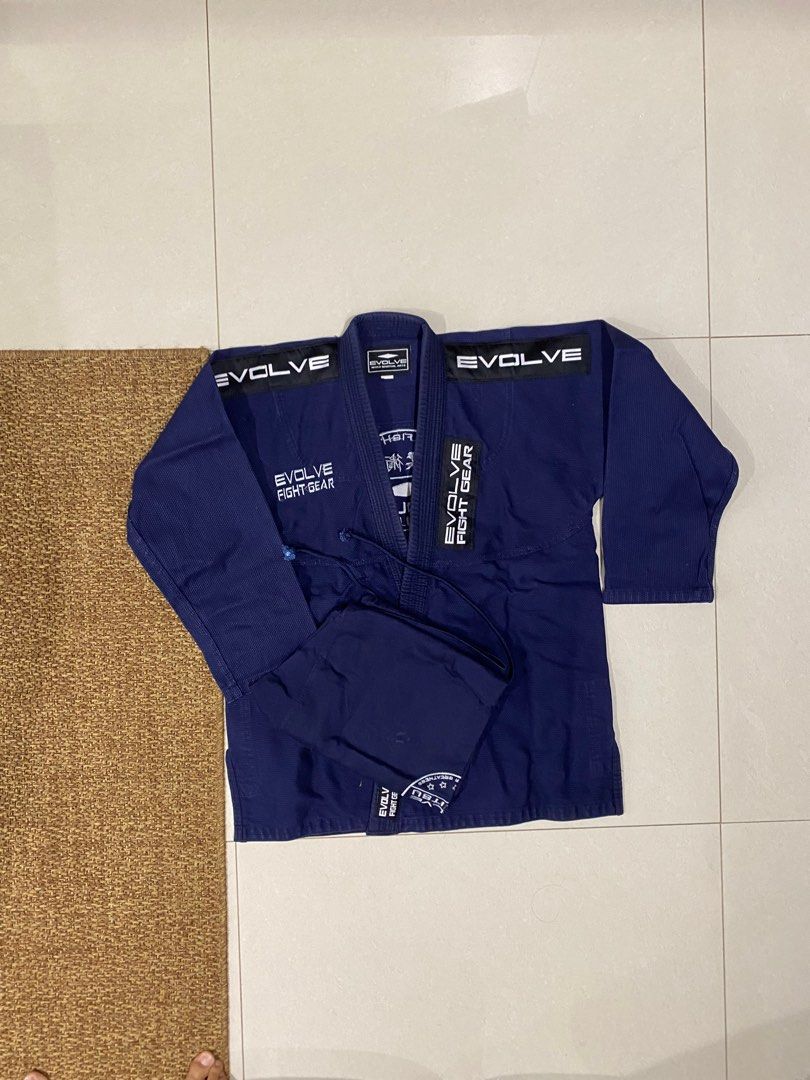 Navy BJJ Evolve MMA Gi (A2), Sports Equipment, Other Sports Equipment ...