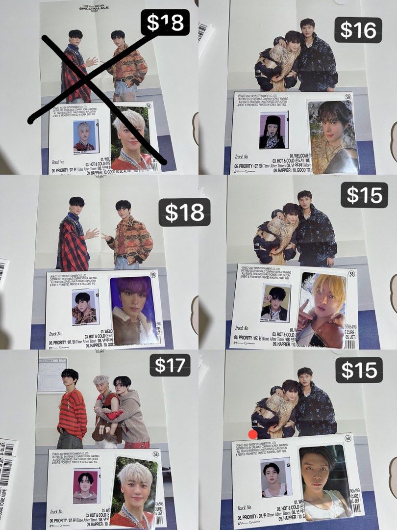 NCT DREAM NCT 127 SMCU PALACE MEMBERSHIP, Hobbies & Toys, Memorabilia ...