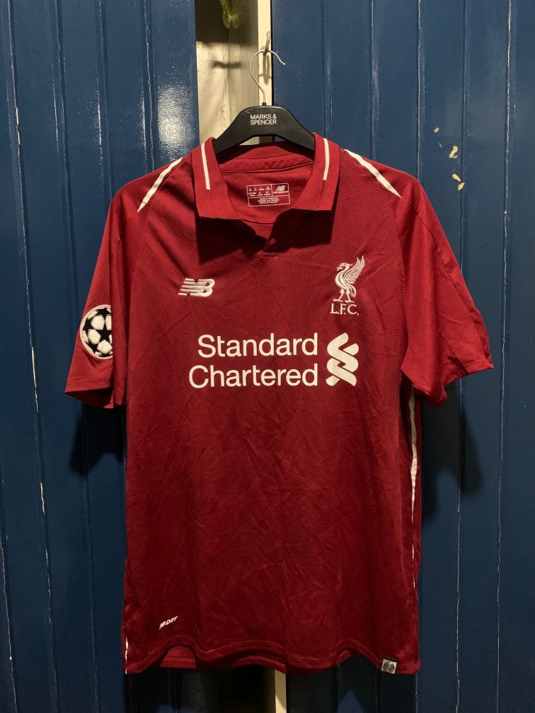 NEW BALANCE LIVERPOOL FC JERSEY - GERRARD 8, Men's Fashion, Activewear ...