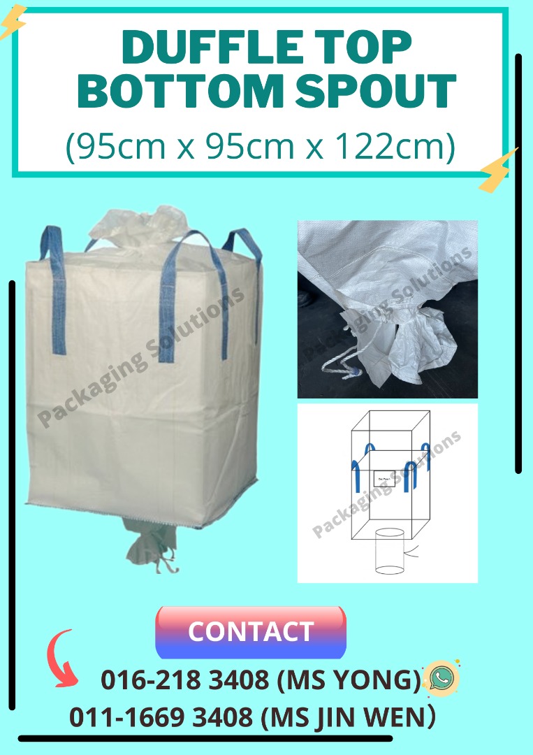 New Jumbo - Duffle Top Bottom Spout, Furniture & Home Living, Cleaning ...