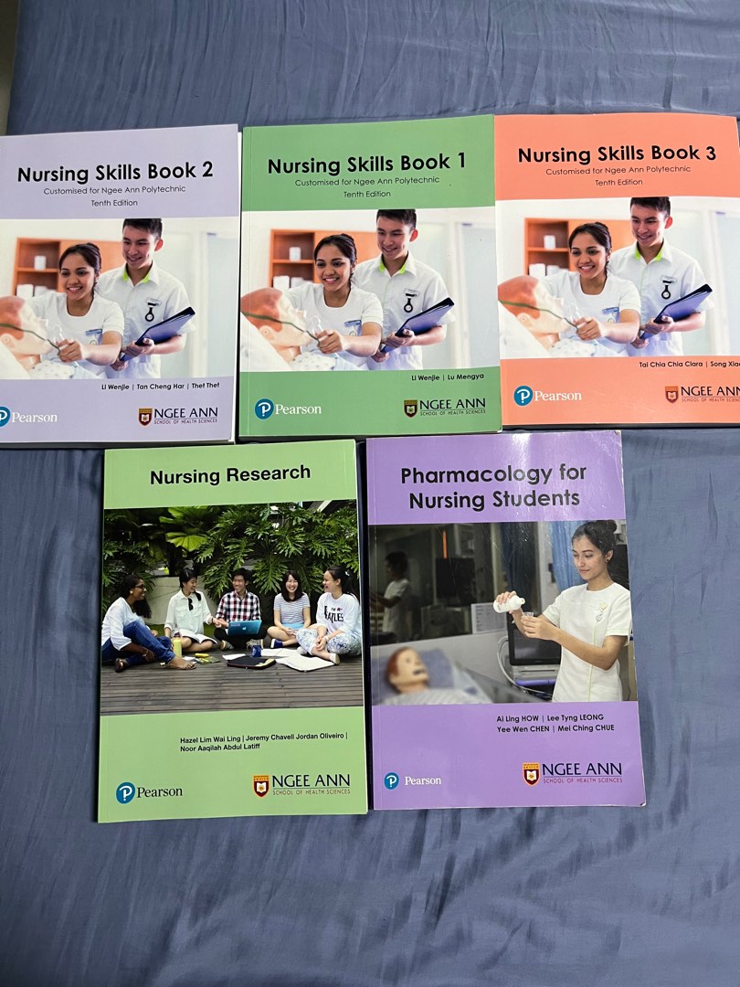 ngee ann polytechnic nursing books, Hobbies & Toys, Books & Magazines, Textbooks on Carousell