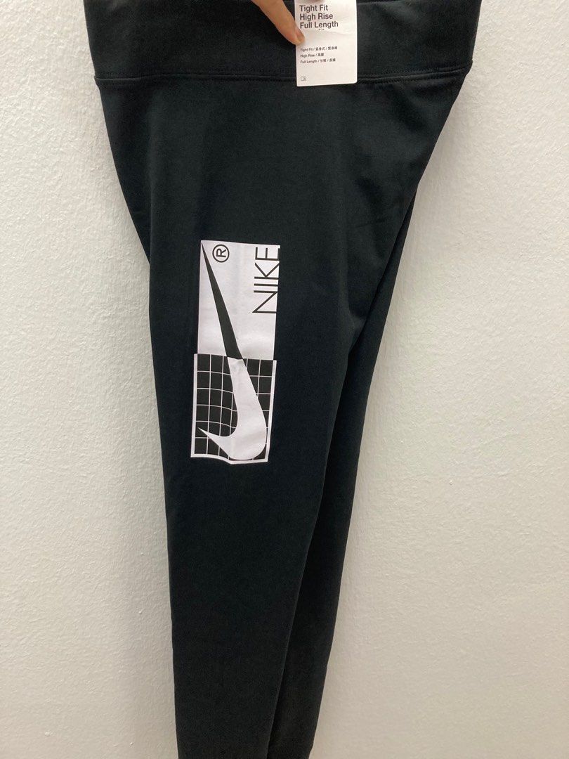 Nike tight fit high rise full length, Women's Fashion, Activewear on ...