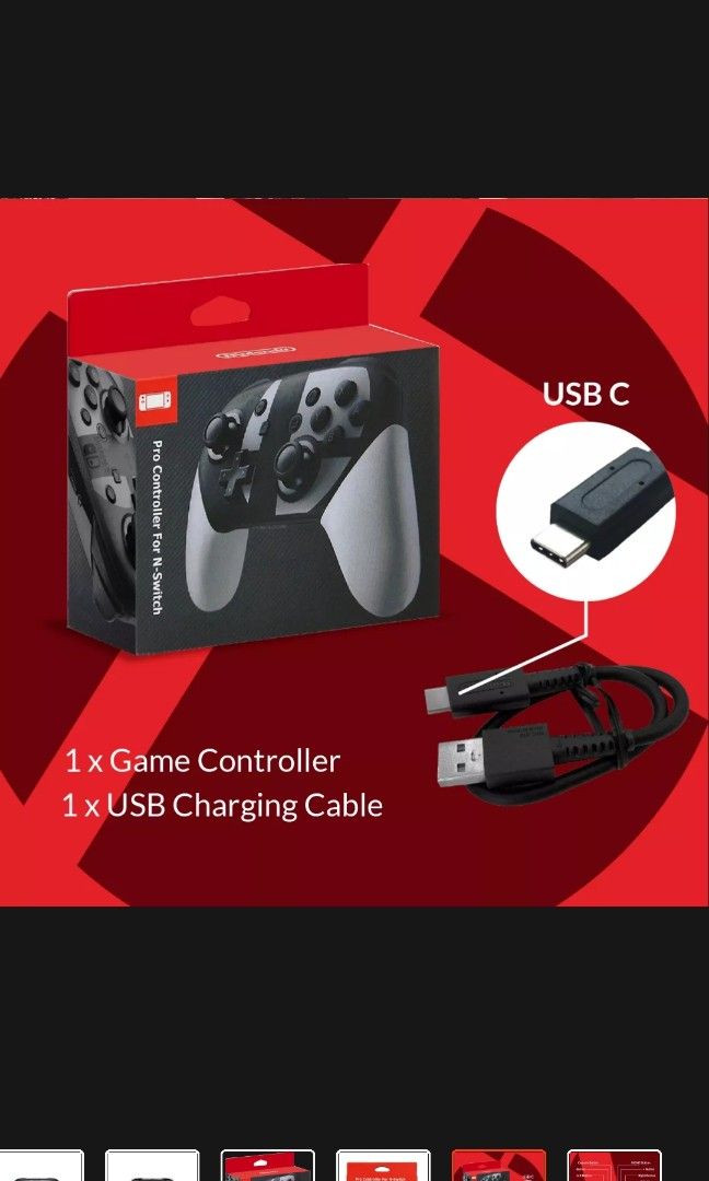 Nintendo Switch Pro Wireless Controller Special Edition Super Smash ...