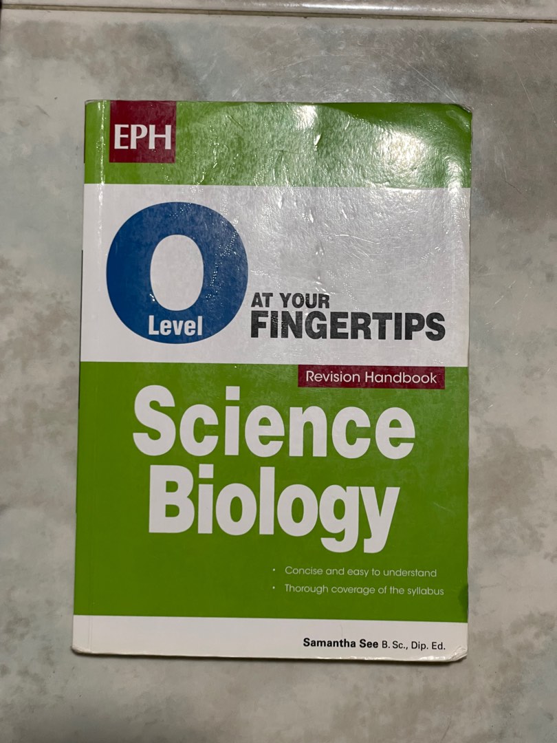 O Level Science Biology Revision Handbook, Hobbies & Toys, Books ...