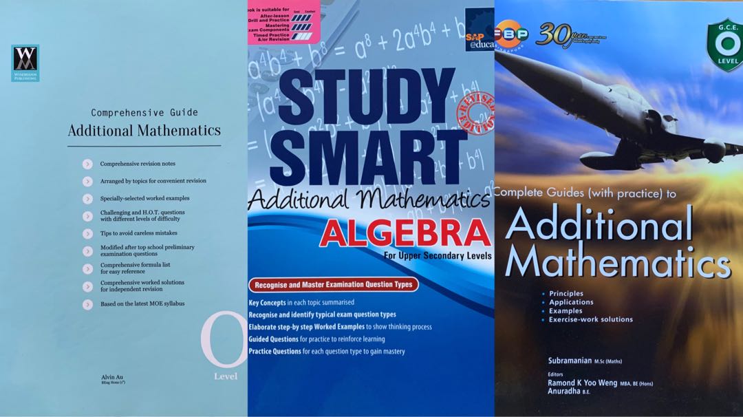 Olevel Additional Mathematics Assessment Book, Hobbies & Toys, Books & Magazines, Assessment ...