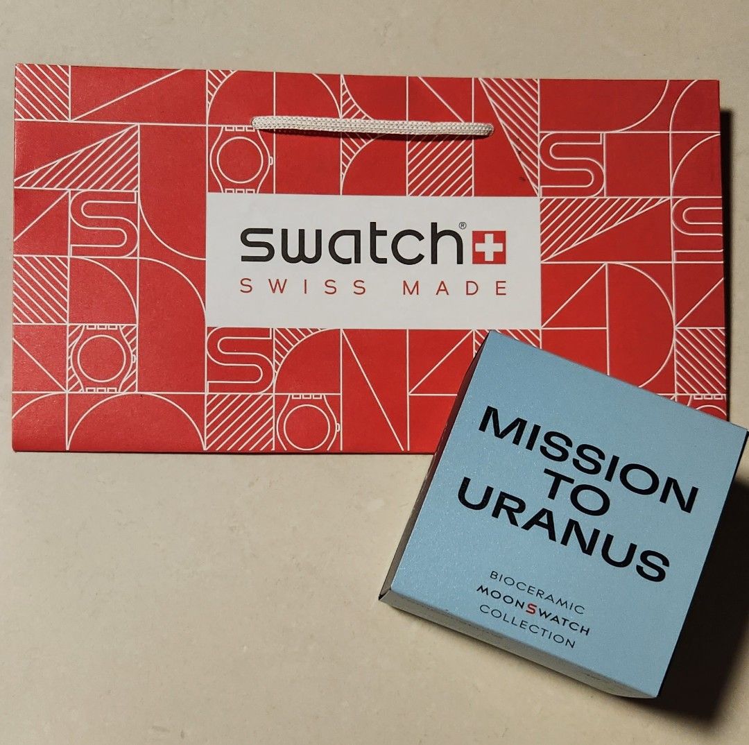 Authentic OMEGA x SWATCH Uranus, Luxury, Watches on Carousell