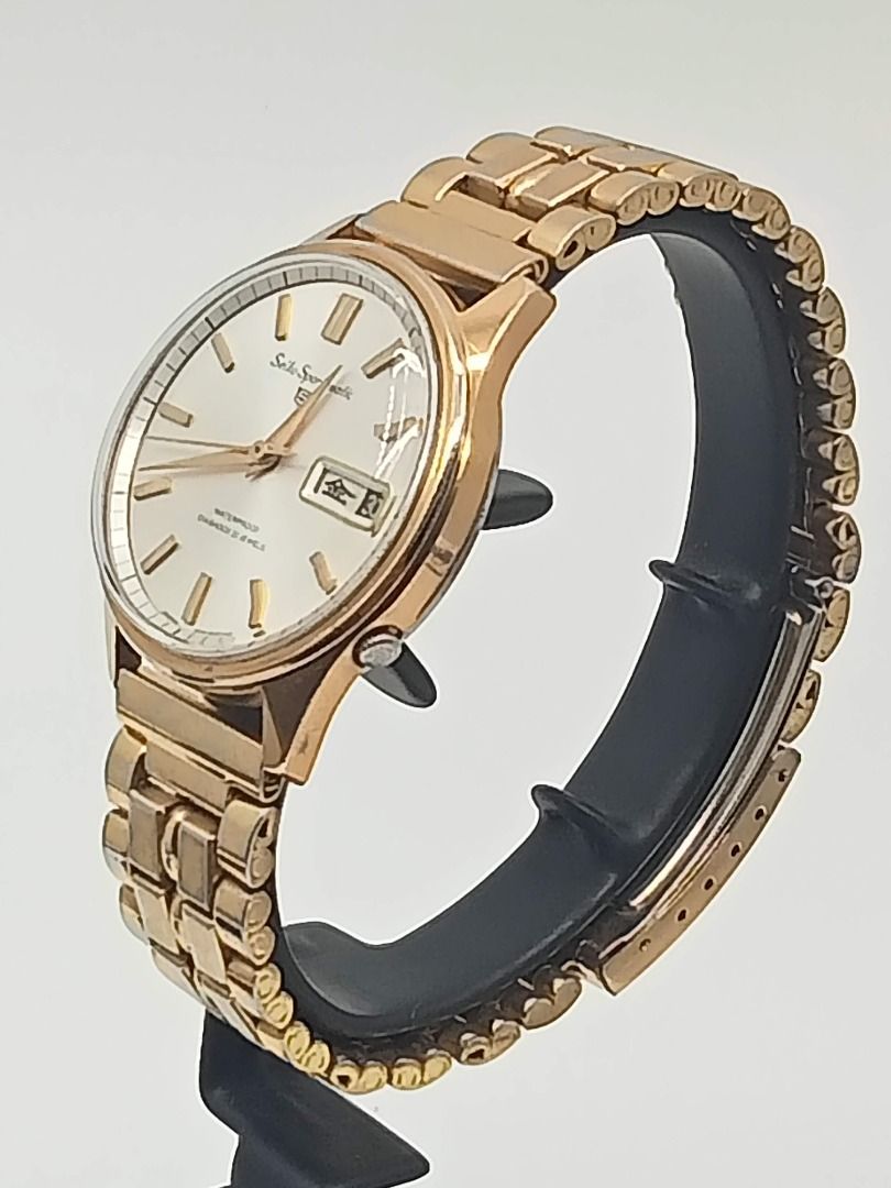 OMG Rare! COLLECTORS ITEM! 1960s Vintage Seiko 5 "Seikosha" JDM Sportsmatic 21 Jewel Day / Date ...
