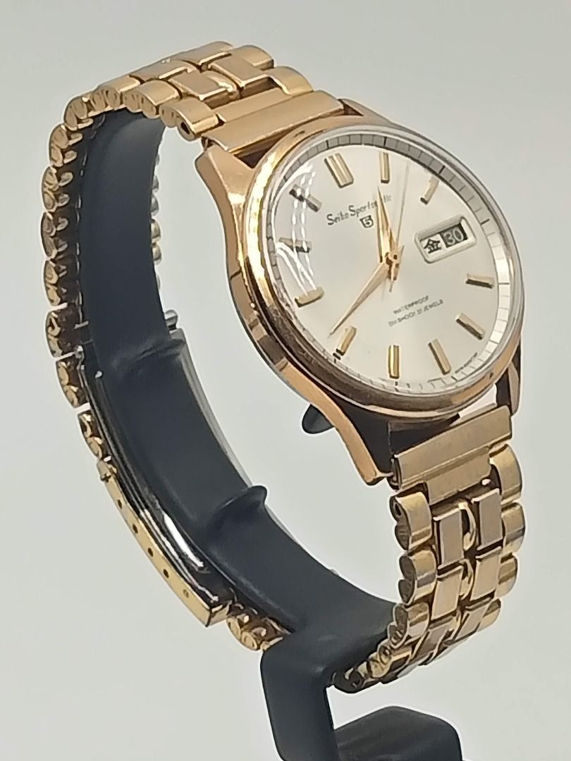 OMG Rare! COLLECTORS ITEM! 1960s Vintage Seiko 5 "Seikosha" JDM Sportsmatic 21 Jewel Day / Date ...