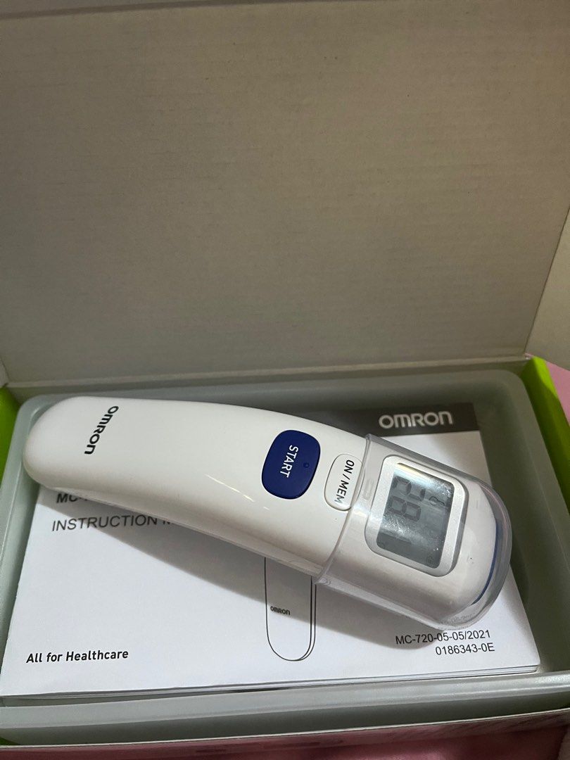 Omron Thermometer, Health & Nutrition, Thermometers on Carousell