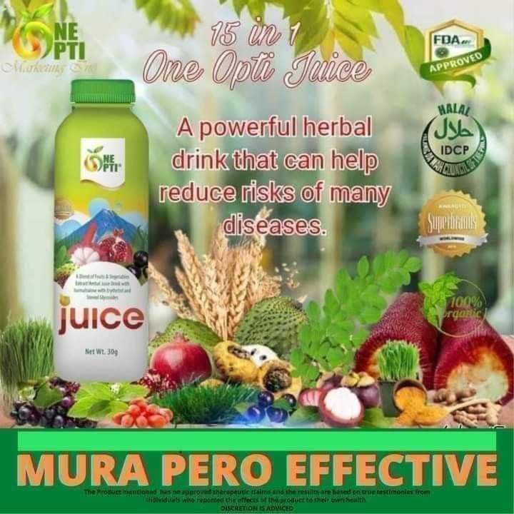 Opti juice and opti coffee, Health & Nutrition, Health Supplements ...