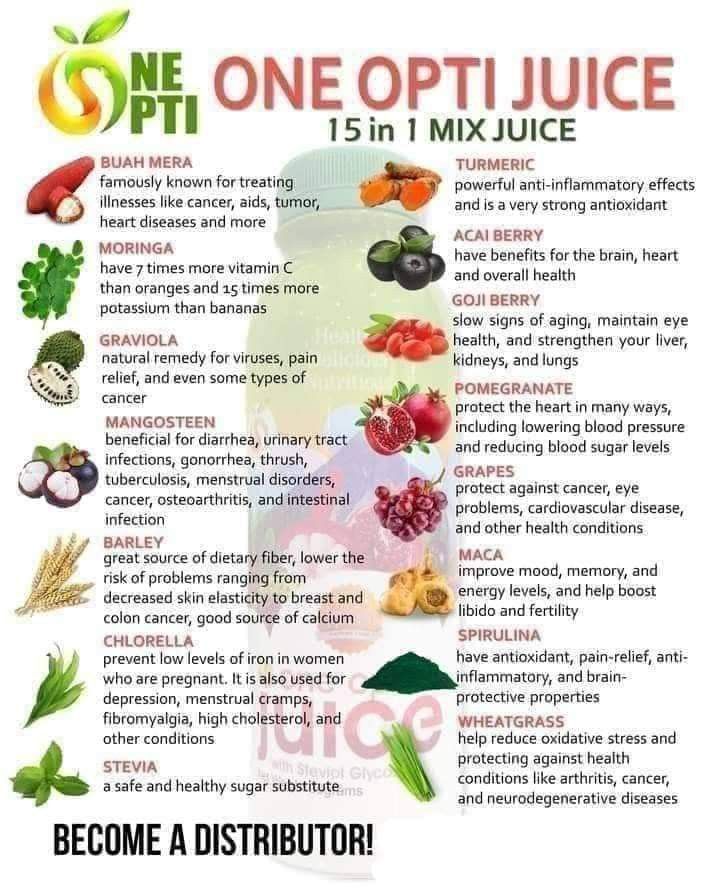 Opti juice and opti coffee, Health & Nutrition, Health Supplements ...