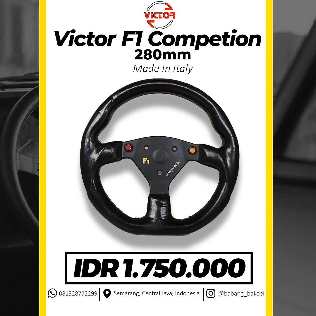Original Italy Stir Victor F1, Aksesoris Mobil di Carousell