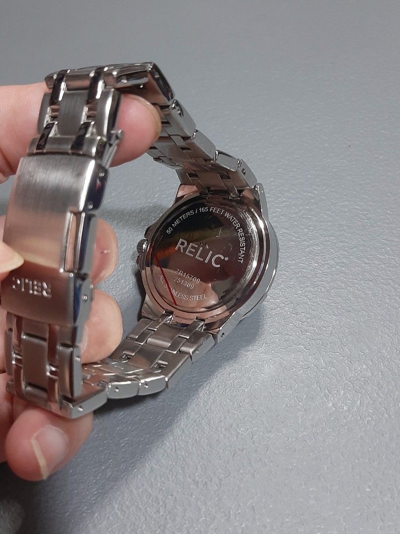 Original RELIC by FOSSIL Men's Watch, Men's Fashion, Watches ...