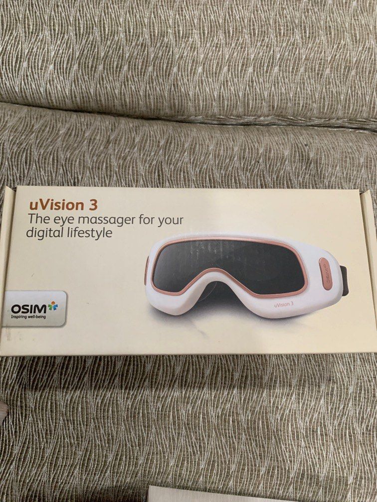 Osim Uvision 3 eye massager, Health & Nutrition, Massage Devices on Carousell