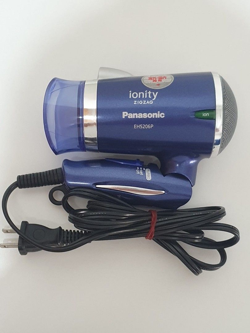 Panasonic ionity ZIGZAG EH5206 Hair Dryer, Beauty & Personal Care, Hair ...