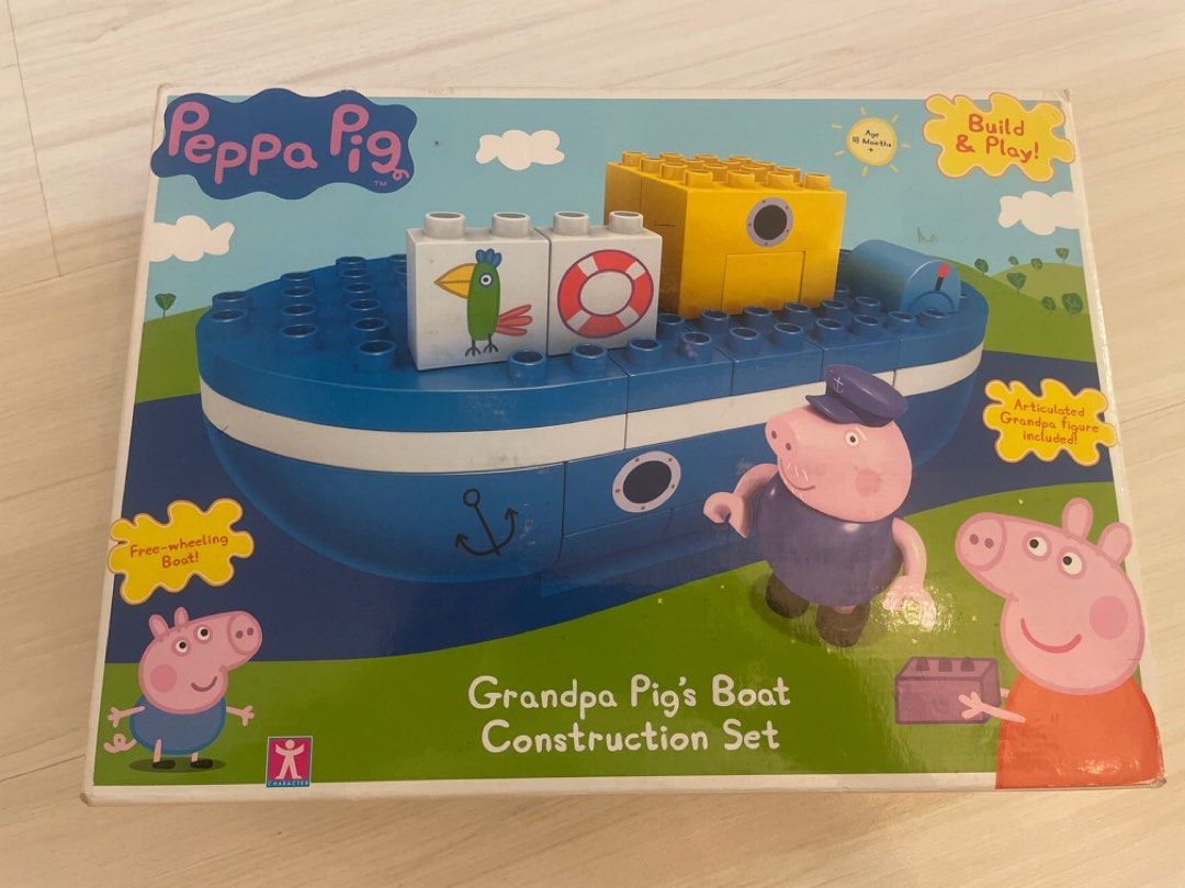 Peppa Pig Lego duplo Grandpa Pig’s Boat construction set, Hobbies ...