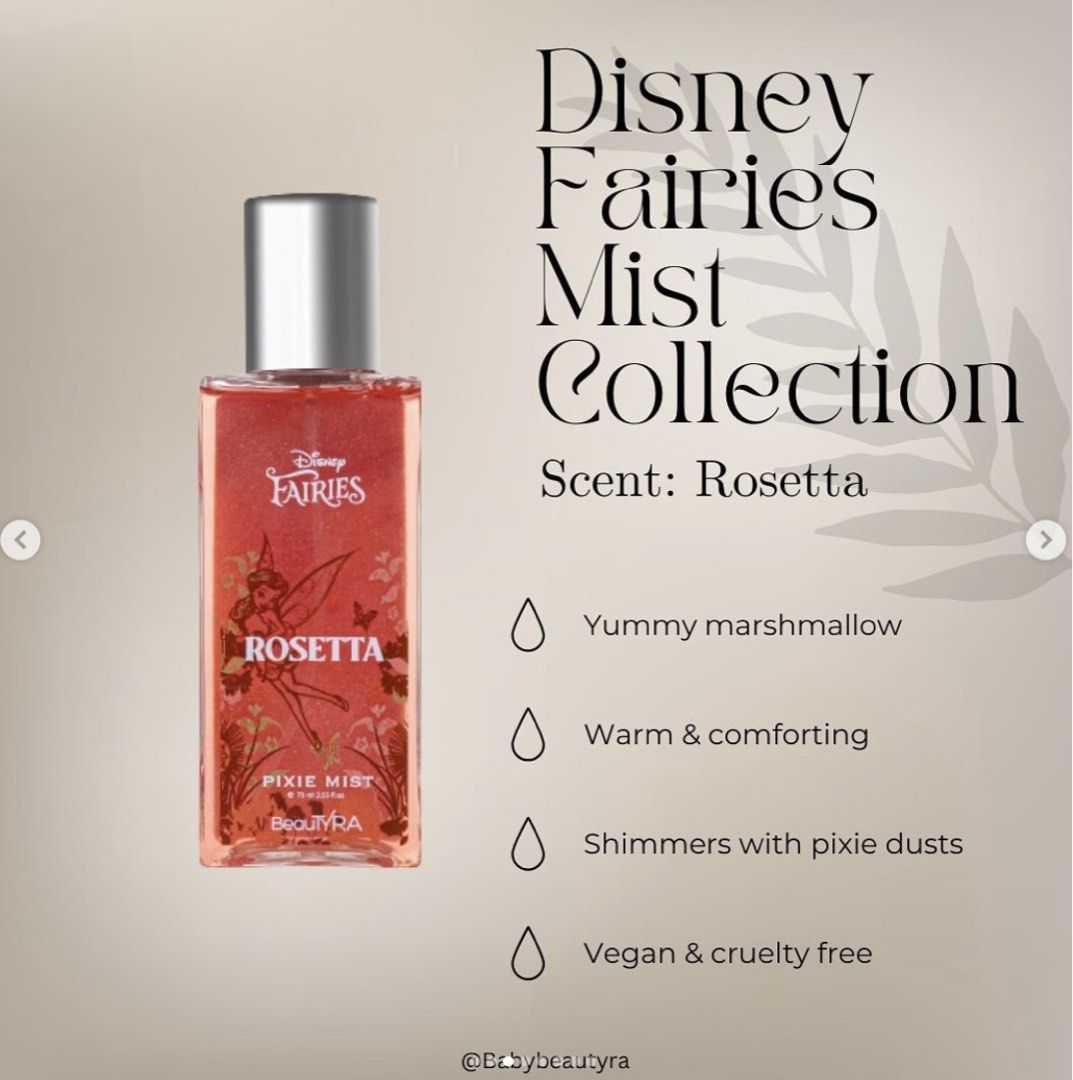 Perfume disney fairies mist coffee, Beauty & Personal Care, Fragrance ...