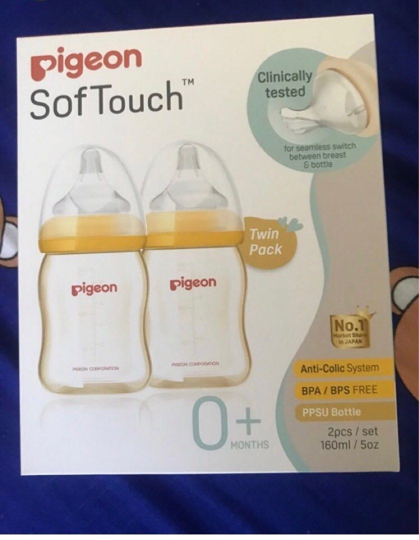 Pigeon milk bottles 160ml PPSU, Babies & Kids, Nursing & Feeding, Breastfeeding & Bottle Feeding ...