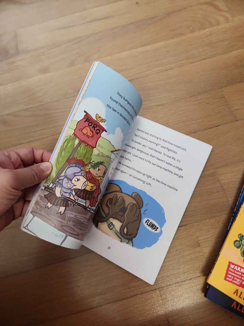 Pigsticks and Harold by Alex Milway (4 volumes), Hobbies & Toys, Books ...