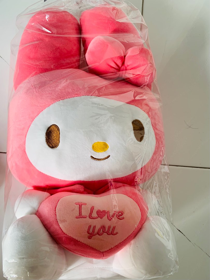 Pinky Rabbit Soft Toy, Hobbies & Toys, Toys & Games on Carousell