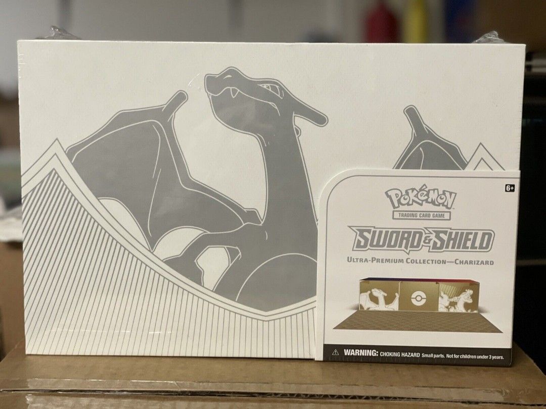 Pokemon Charizard Sword and Shield Sealed UPC Box, Hobbies & Toys, Toys ...