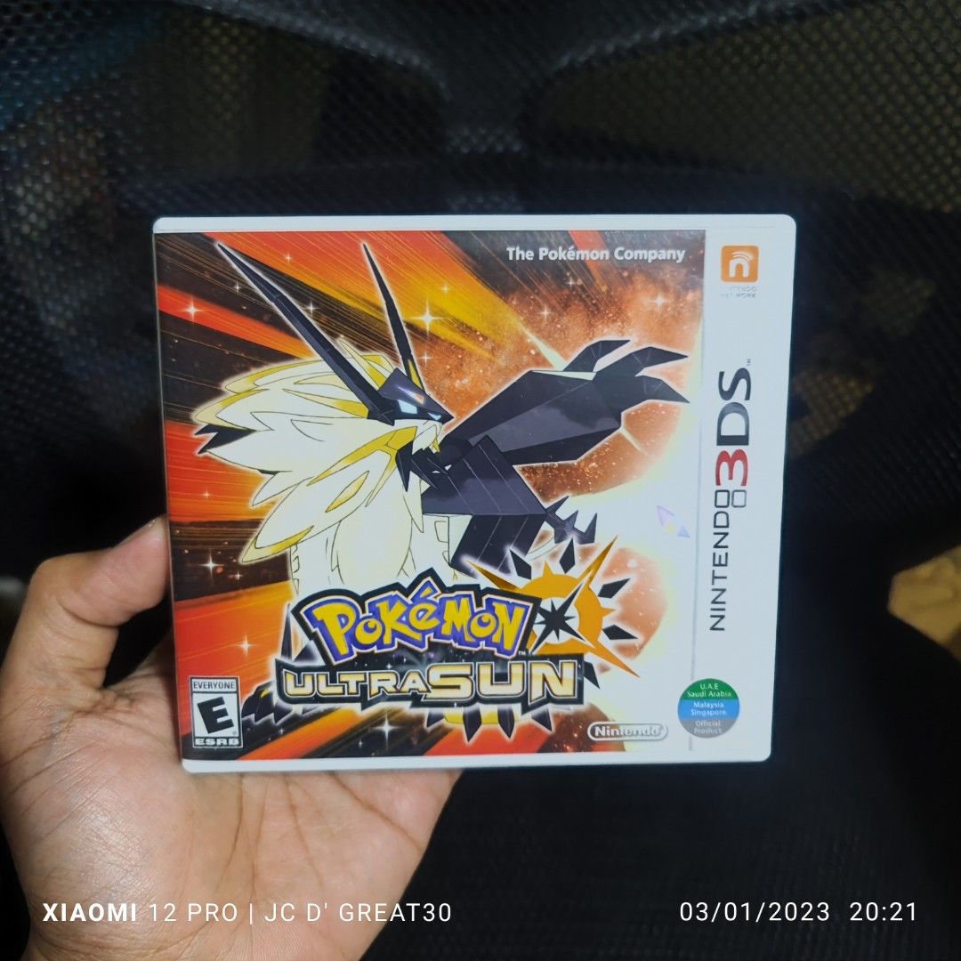 Pokemon ultrasun 3ds game, Video Gaming, Video Games, Nintendo on Carousell