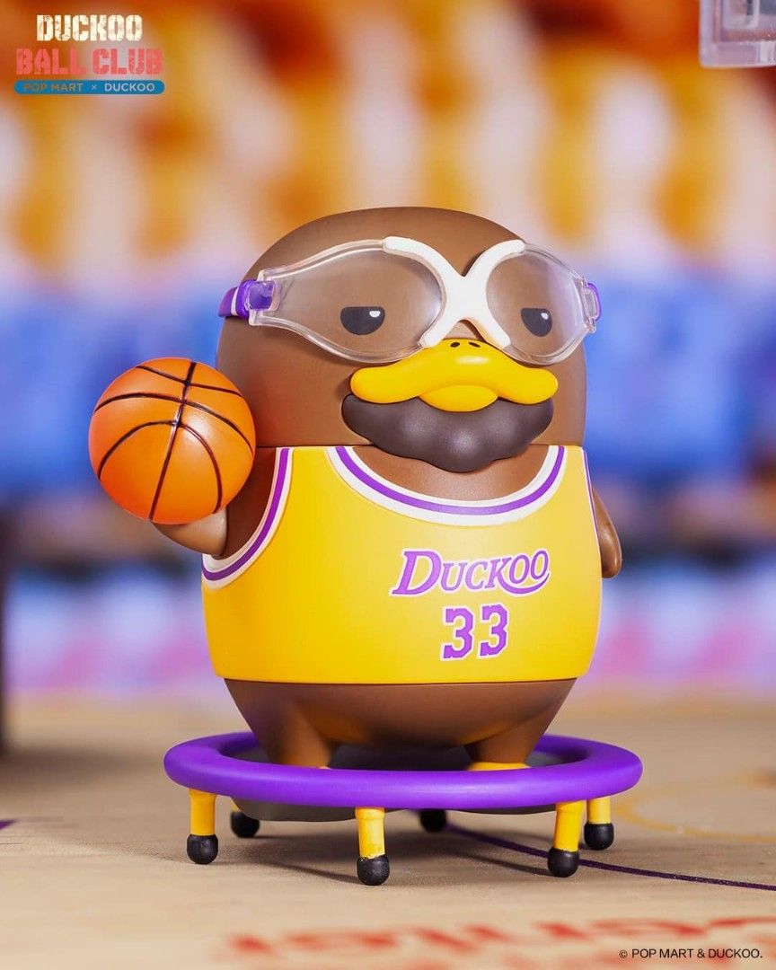 Popmart Duckoo Ball Club Series Basketball, Hobbies & Toys, Toys ...